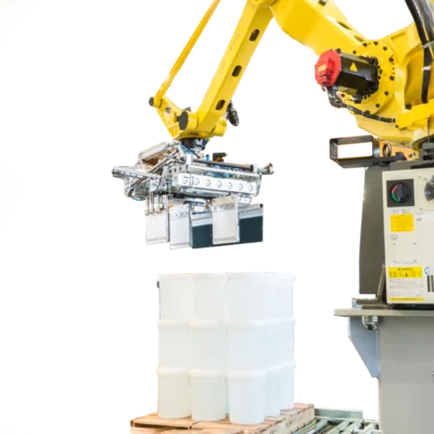 Pegasus - Robotic palletizer with row gripper | OCME