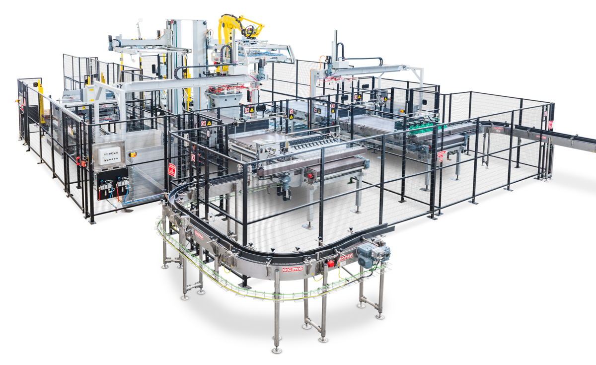 Pegasus Depal - Robotic depalletizer for bulk containers | OCME