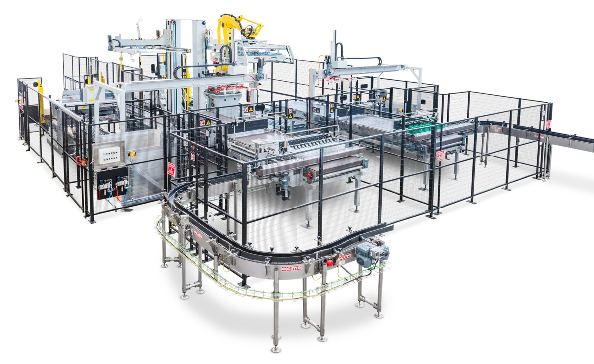 Pegasus Depal - Robotic depalletizer for bulk containers | OCME