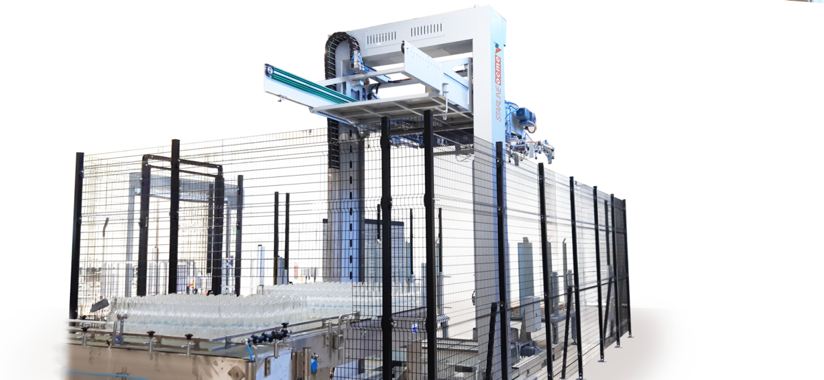 Starline - Depalletiser for loose containers and cases. | OCME