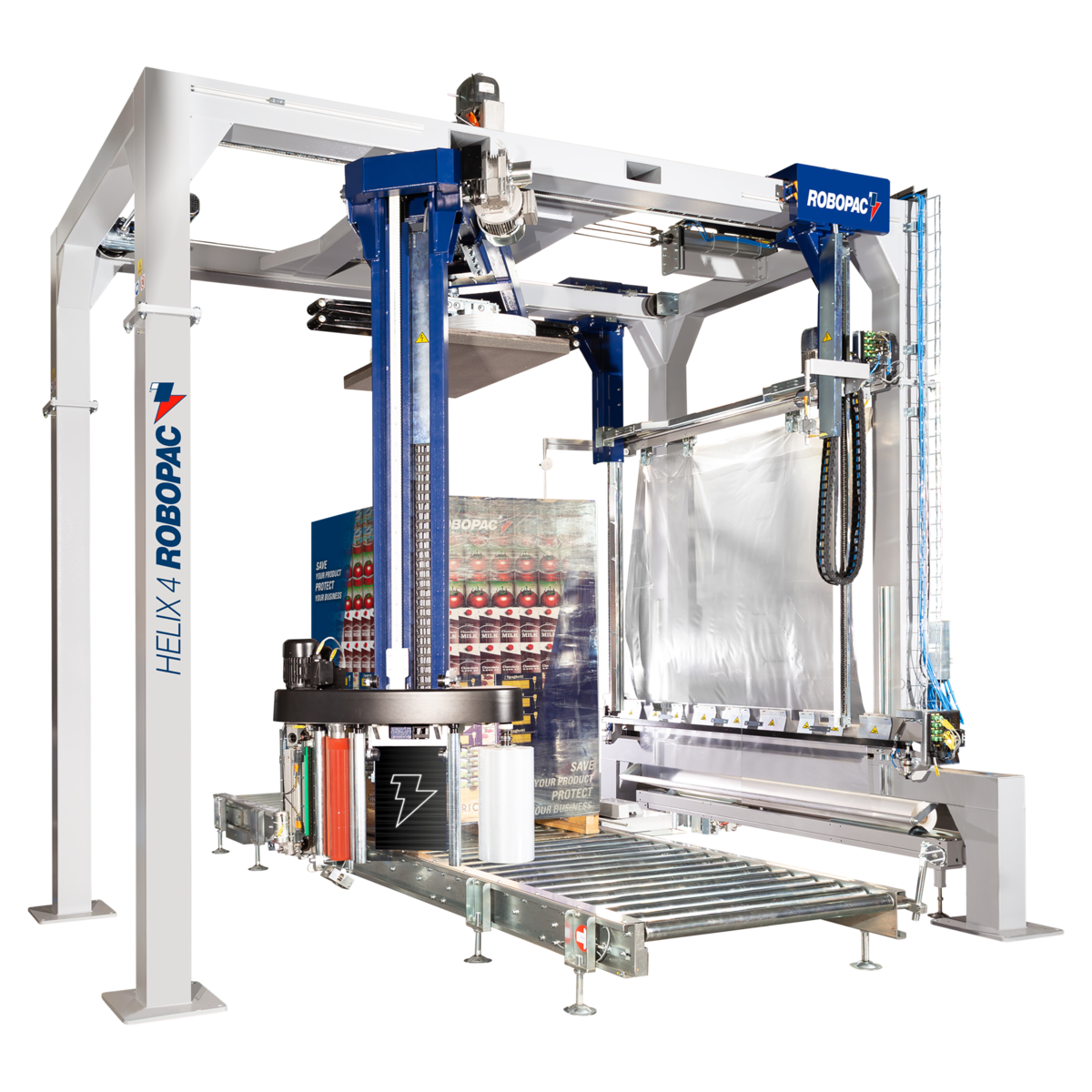 HELIX 4 EVO - FULLY AUTOMATIC ROTARY ARM WRAPPER - HIGH SPEED | OCME